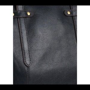 Fossil | Bags | Fossil Felicity Black Leather Tote | Poshmark